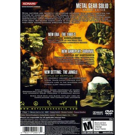 Metal Gear Solid 3 Snake Eater PS2 | Game Freaks
